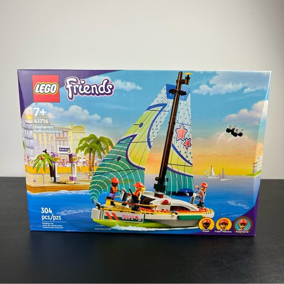 Lego | Toys | Lego Friends 4716 Stephanies Sailing Adventure 34 Pieces ...